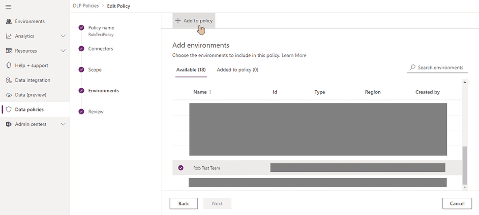 Custom connectors with DLP policy in Power Automate | Robert Dyjas - blog