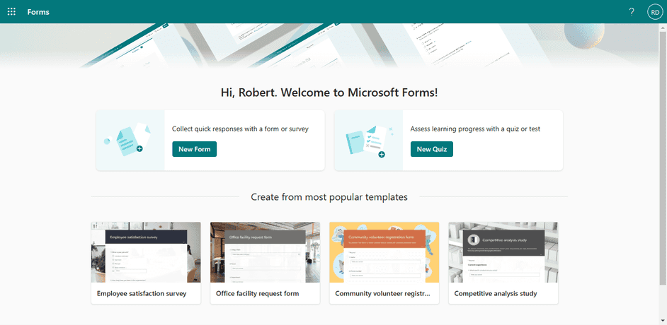 My groups missing in MS Forms | Robert Dyjas - blog