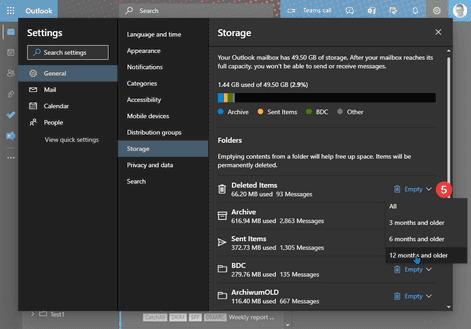 6 ways to clean up Outlook mailbox | Robert Dyjas - blog