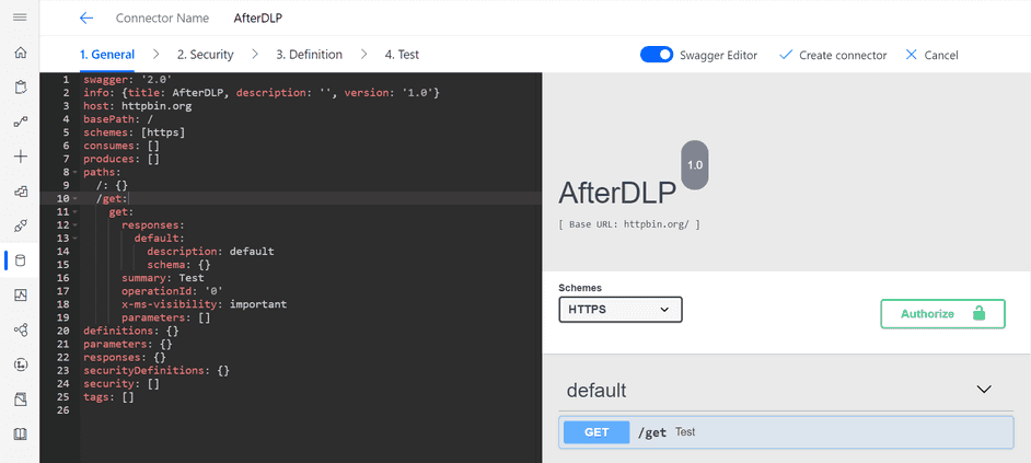 Custom connectors with DLP policy in Power Automate | Robert Dyjas - blog