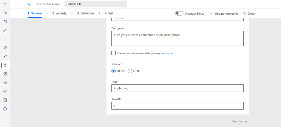 Custom connectors with DLP policy in Power Automate | Robert Dyjas - blog