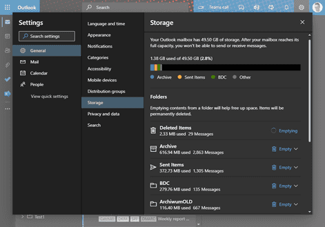 6 ways to clean up Outlook mailbox | Robert Dyjas - blog