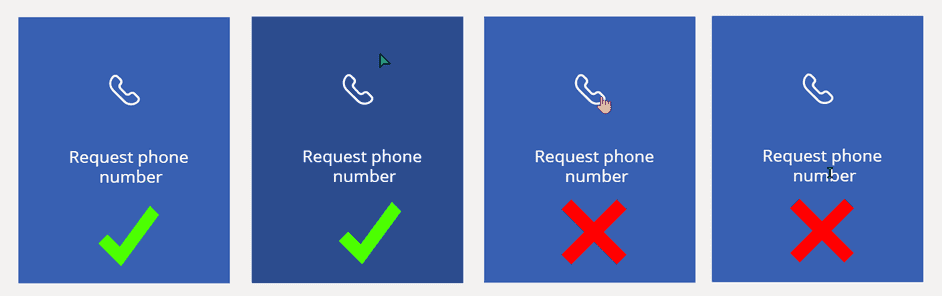 Hover effect on a box with content in Power Apps | Robert Dyjas - blog
